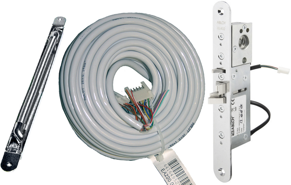 Abloy - Eltryckeslås EL402 12-24V rättvänd kpl - Copiax